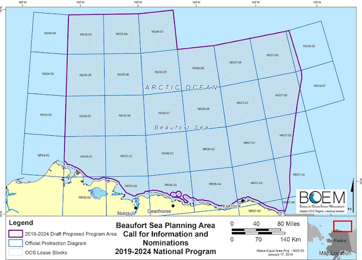 BOEM to begin process for proposed 2019 Beaufort Sea lease sale | Oil ...