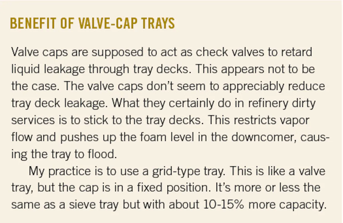 Understanding how distillation trays work | Oil & Gas Journal