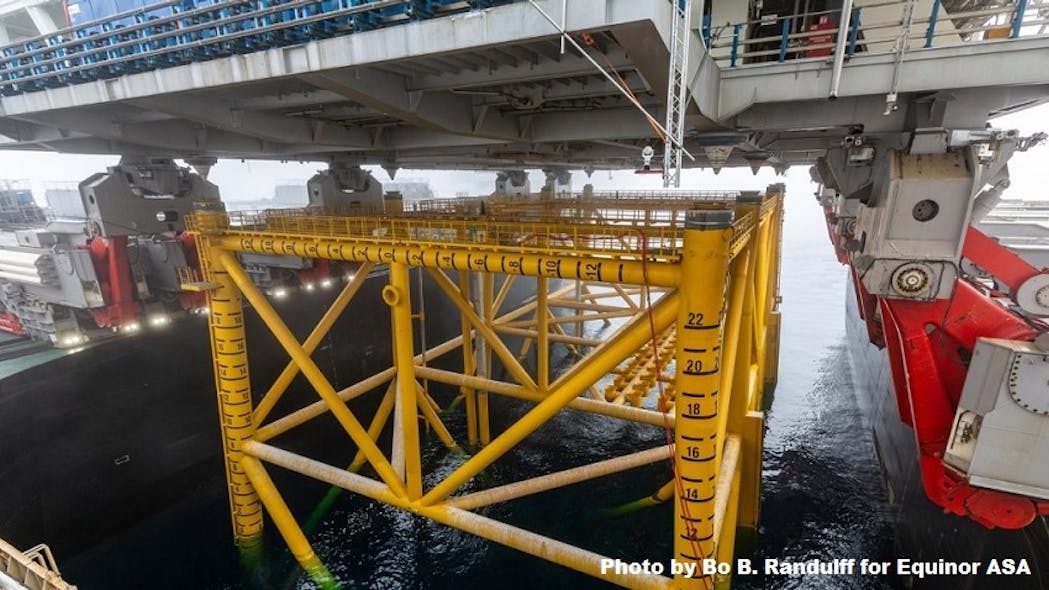 Johan Sverdrup topsides set in single lift | Oil & Gas Journal