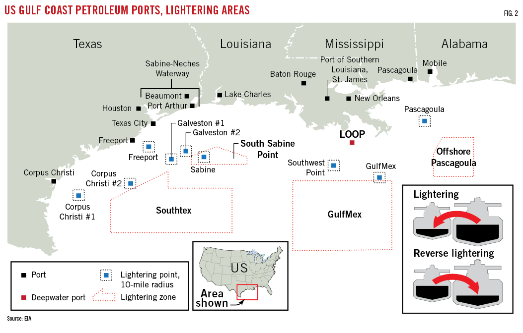 Old Galveston Oil Refineries Map Army Corps, Texas Officials Propose