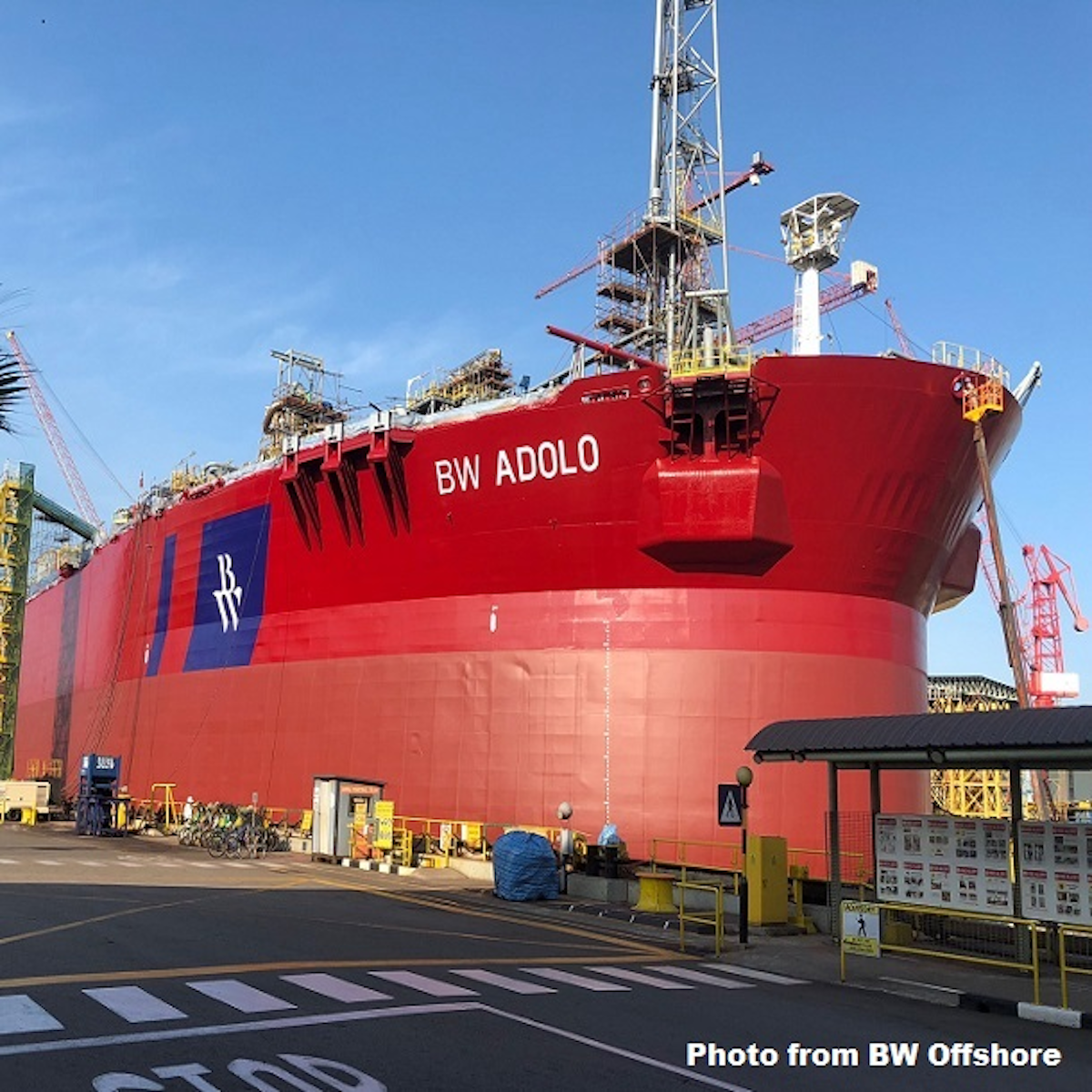 BW Offshore starts oil production from BW Adolo FPSO off Gabon | Oil ...
