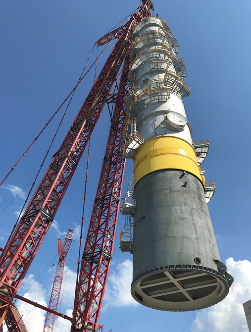 Shell unit advances construction at Appalachian ethylene complex | Oil ...