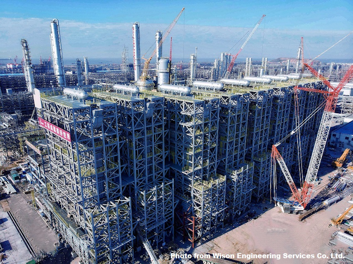 Ethylene furnaces delivered for Zhejiang Petrochemical complex | Oil ...