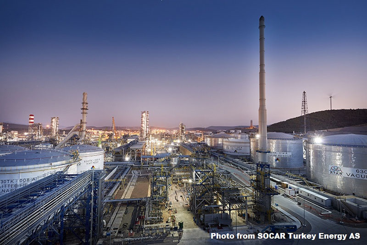 SOCAR’s Turkish refinery delivers first product to Petkim | Oil & Gas ...