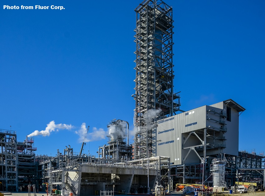 Construction wraps on Sasol’s Louisiana petchem complex | Oil & Gas Journal