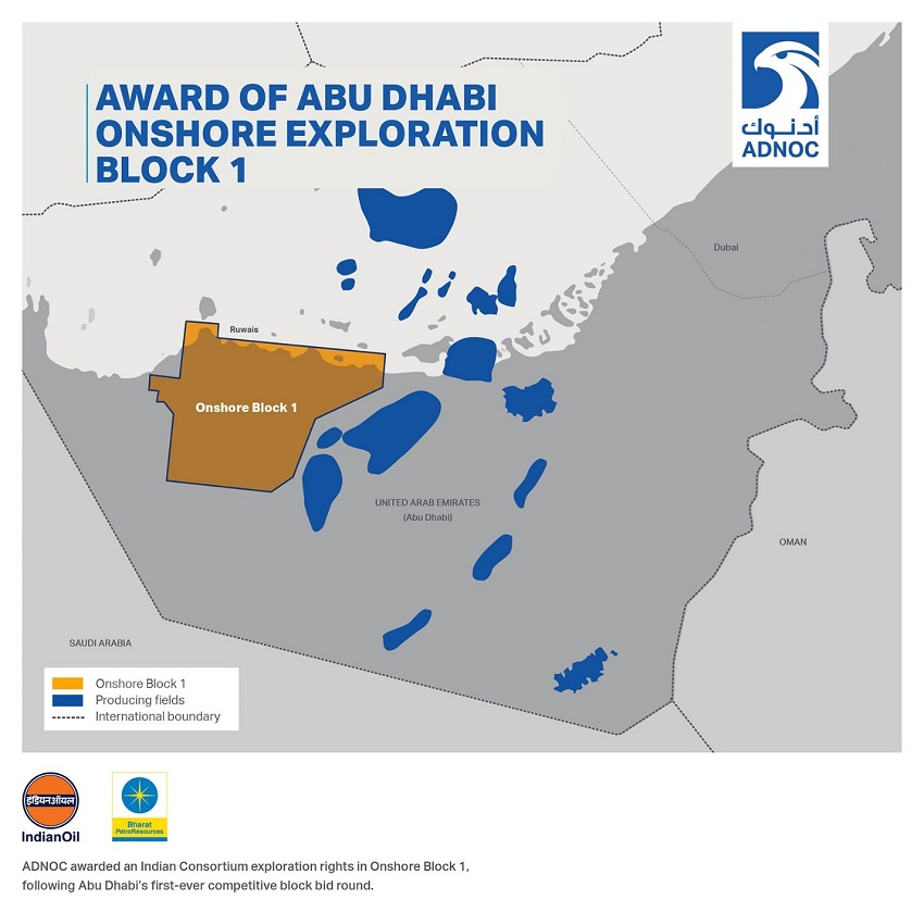 Indian combine to explore Abu Dhabi block | Oil & Gas Journal