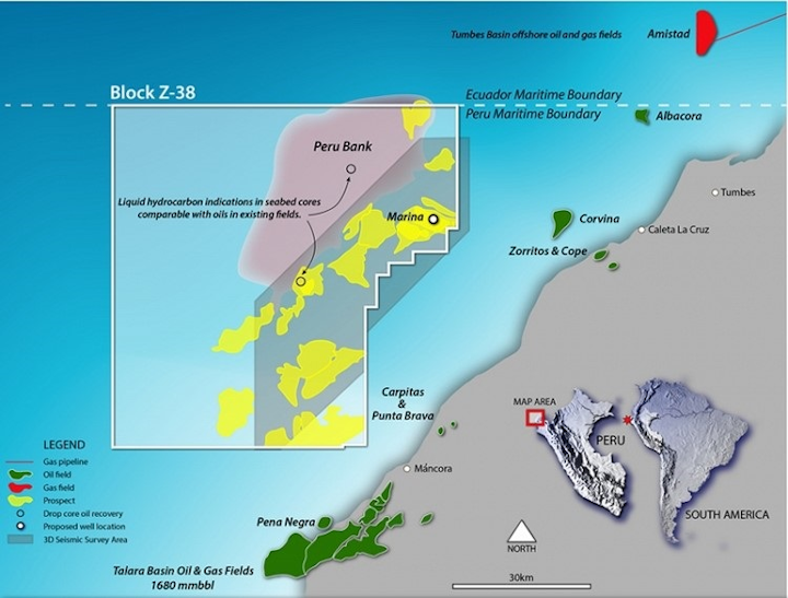 Karoon Gas completes Peruvian farmout to Tullow Oil | Oil & Gas Journal