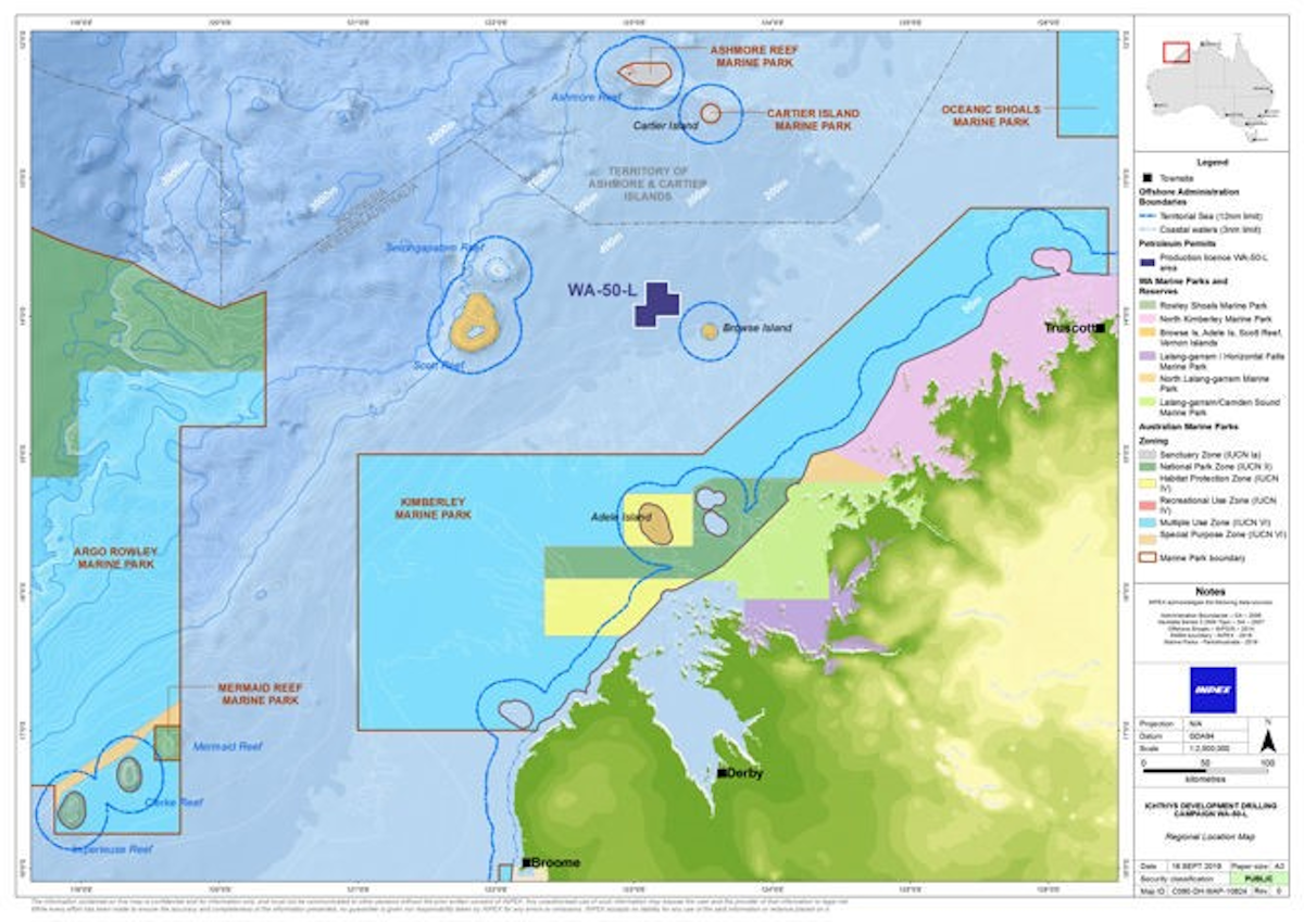 Inpex submits Ichthys Phase 2 drilling plan | Oil & Gas Journal