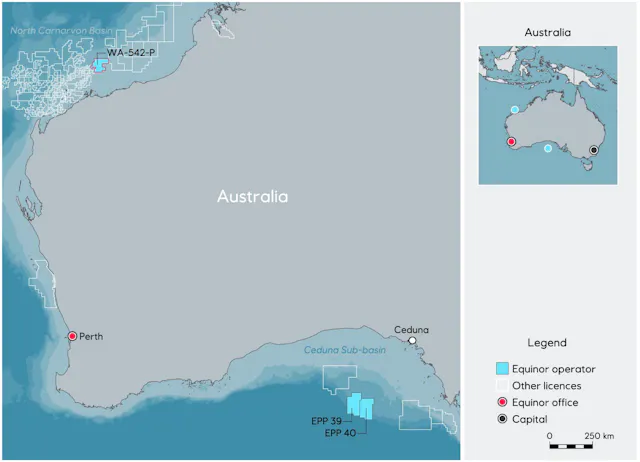 Equinor awarded permit off Western Australia | Oil & Gas Journal