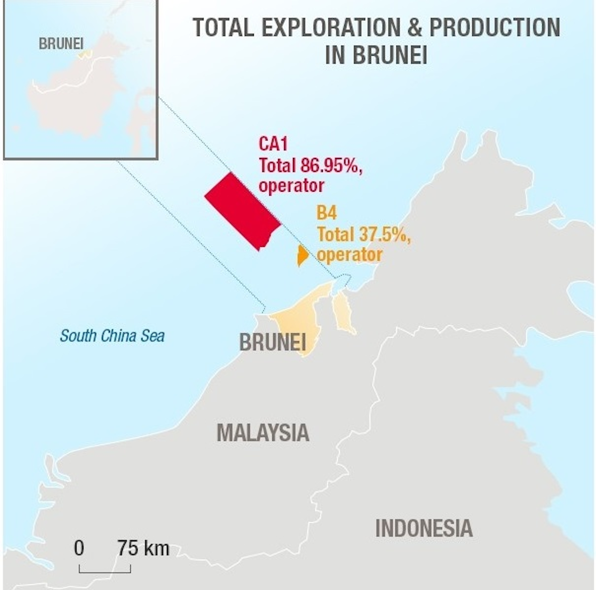 Shell to buy Total’s deepwater Brunei unit | Oil & Gas Journal