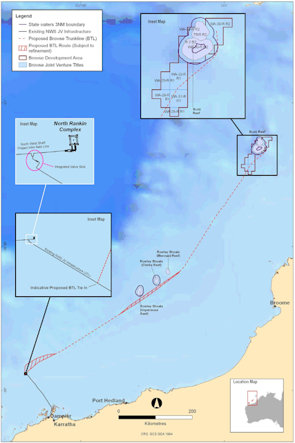 Woodside group’s Browse Gas Development plan seeks public comment | Oil ...