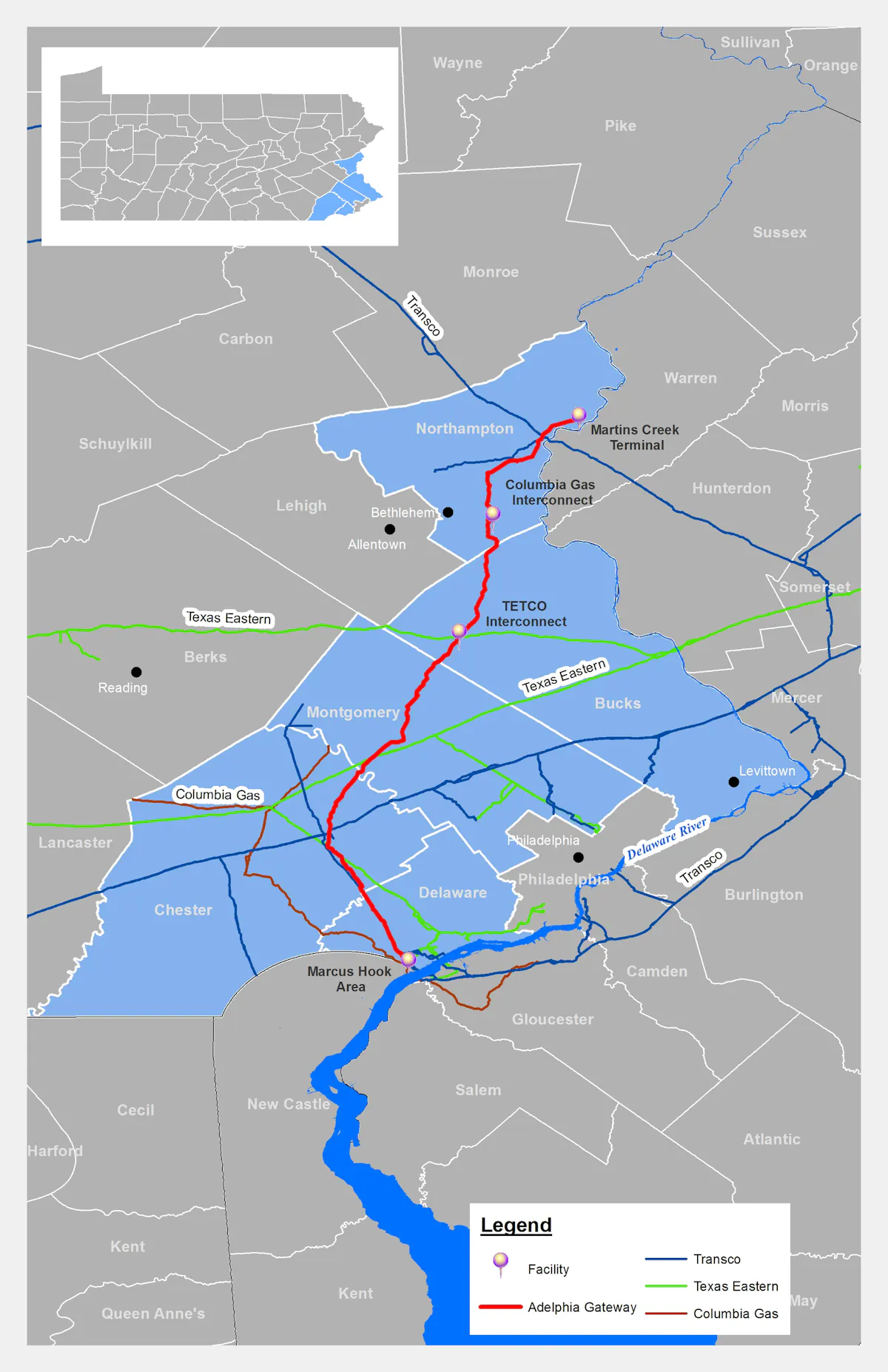 FERC certificate progresses Adelphia Gateway project | Oil & Gas Journal