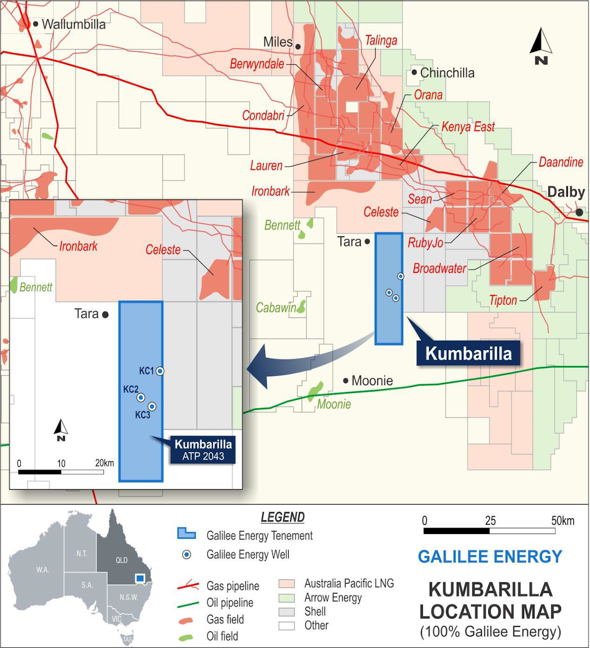 Galilee Energy completes successful second well on Kumarilla CSG ...
