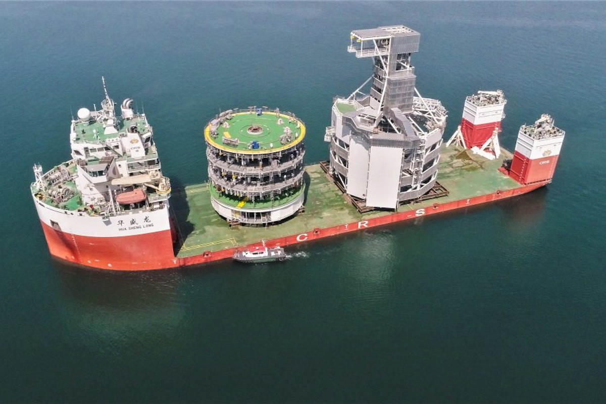 Johan Castberg turret components en route to Singapore | Oil & Gas Journal