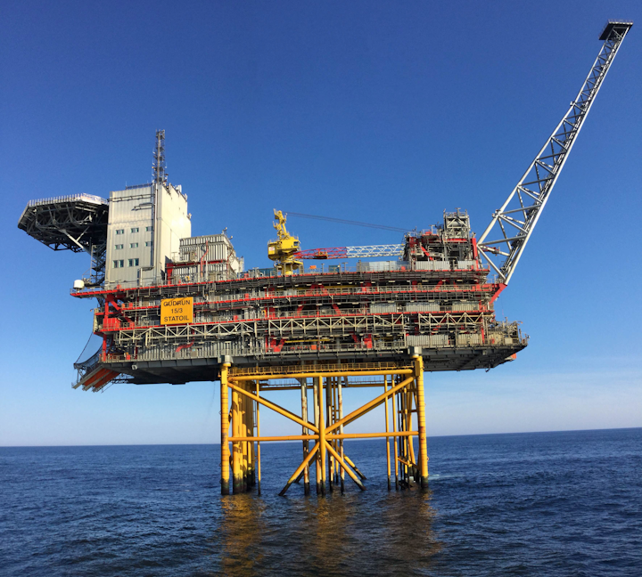 Equinor issues assay for North Sea Gudrun Blend | Oil & Gas Journal