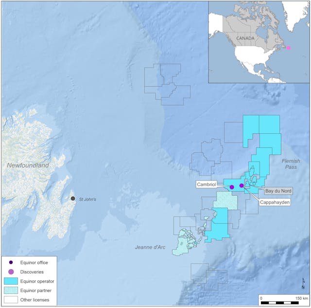 Equinor makes new Flemish Pass basin oil discoveries | Oil & Gas Journal