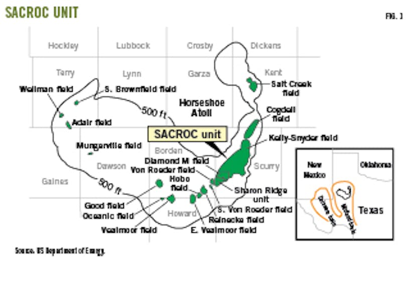CO2 flooding in SACROC improves marginal asset performance | Oil & Gas ...