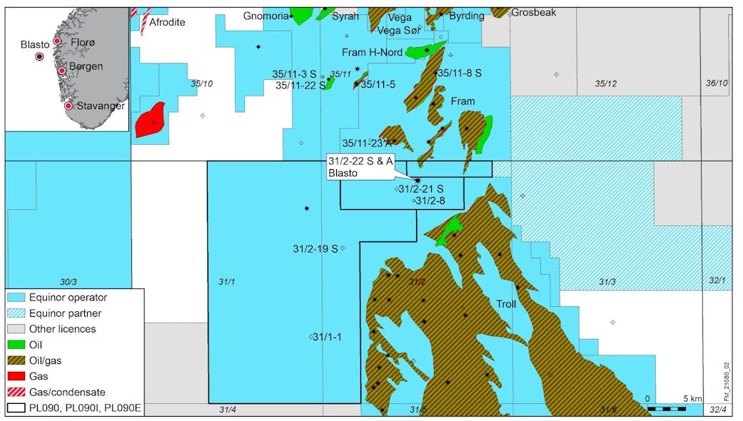 Equinor makes significant discovery near Fram field | Oil & Gas Journal