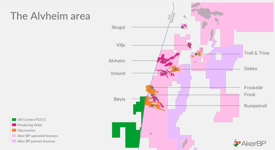 Eni UK, new Aker BP unit to partner in UKCS license | Oil & Gas Journal