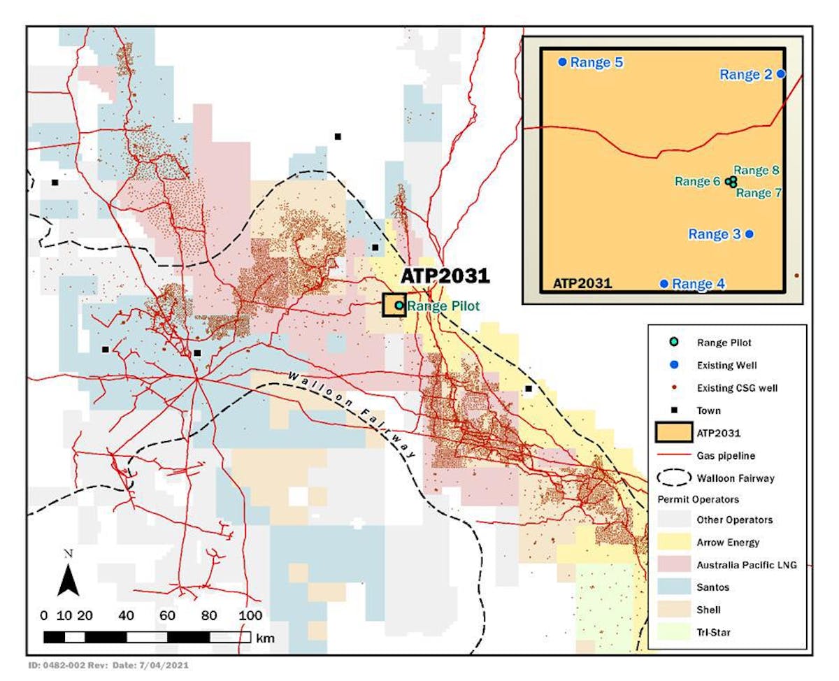 Central Petroleum brings Range CSG pilot online | Oil & Gas Journal