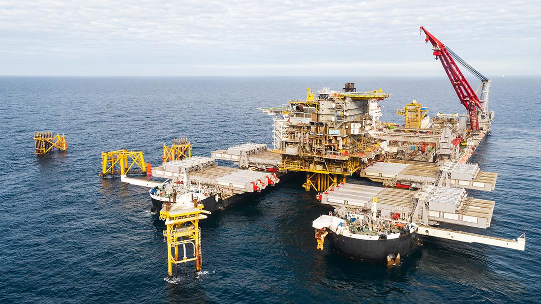 Tyra redevelopment advances with sail away of topsides | Oil & Gas Journal