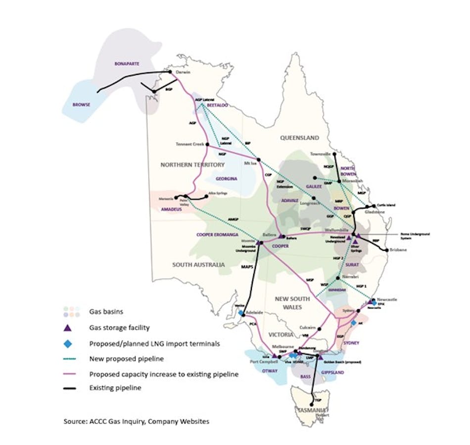 Australian government unveils plan to secure domestic gas supplies ...