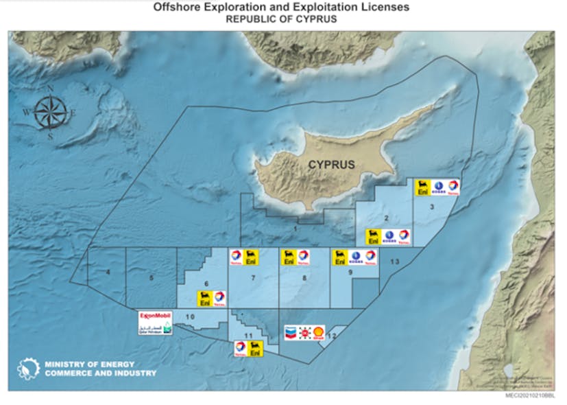 ExxonMobil spuds well offshore Cyprus | Oil & Gas Journal