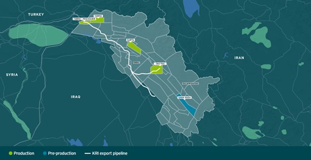 Genel Energy suspends Kurdistan well drilling | Oil & Gas Journal