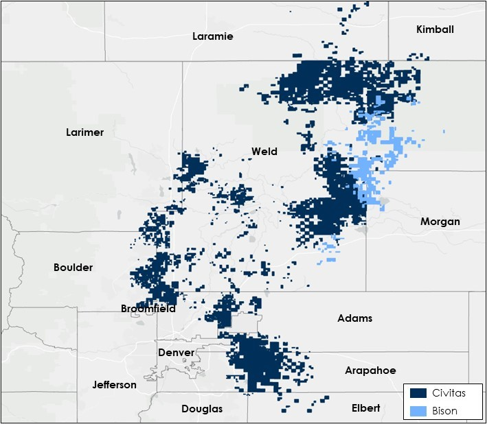 Civitas to acquire DJ basin operator Bison | Oil & Gas Journal