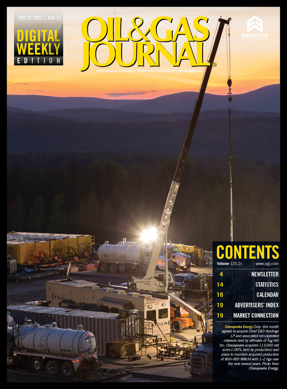 Volume 120, Issue 2c | Oil & Gas Journal