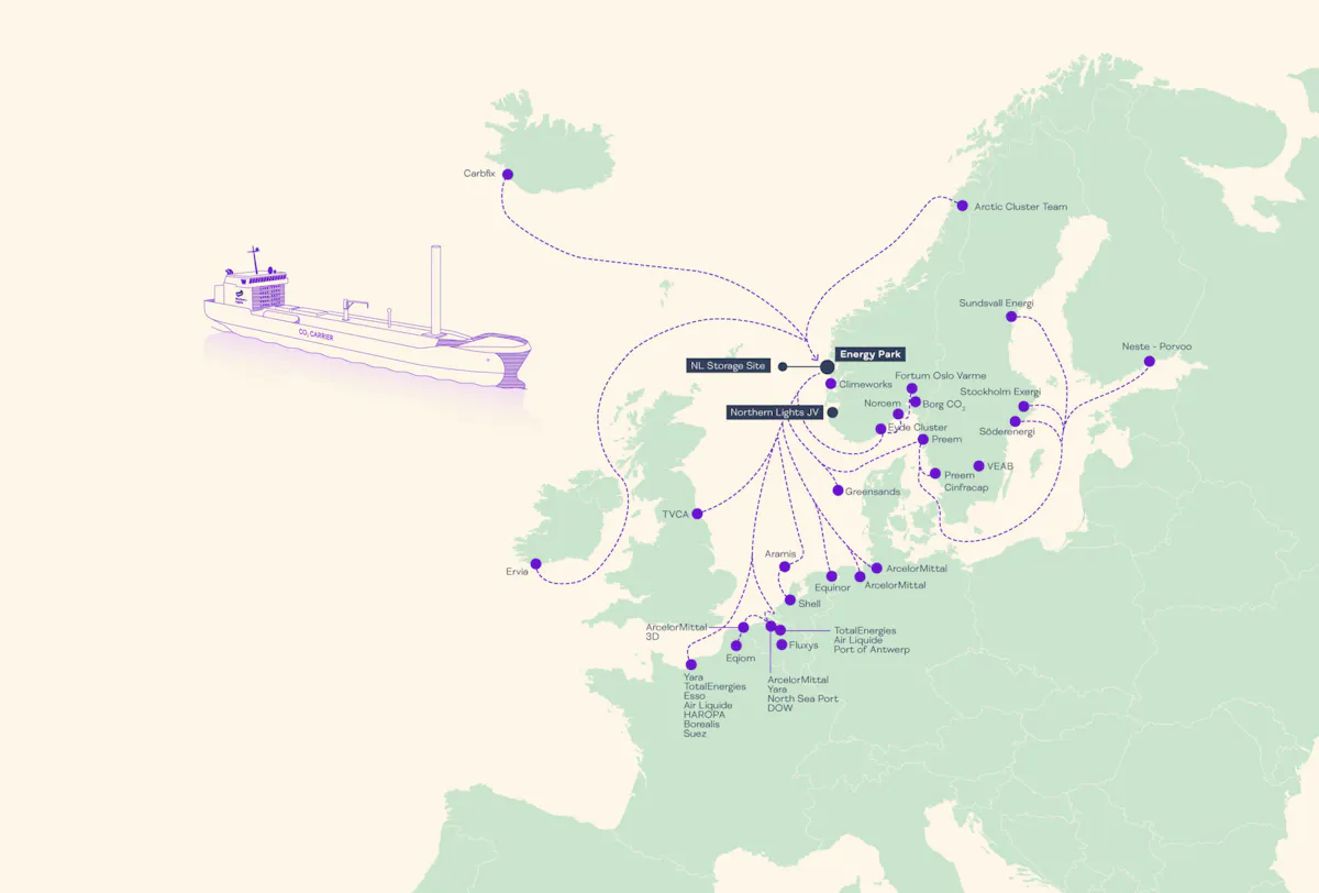 Northern Lights CCS project awards MWS contract, gets EU PCI status ...