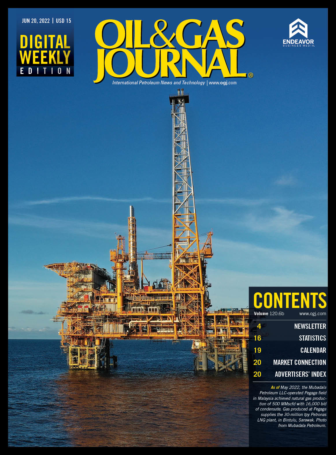 Volume 120, Issue 6b | Oil & Gas Journal