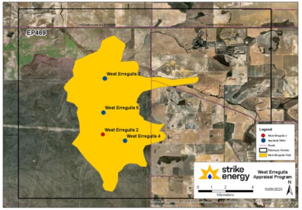 Strike confirms northern extension of West Erregulla field | Oil & Gas ...