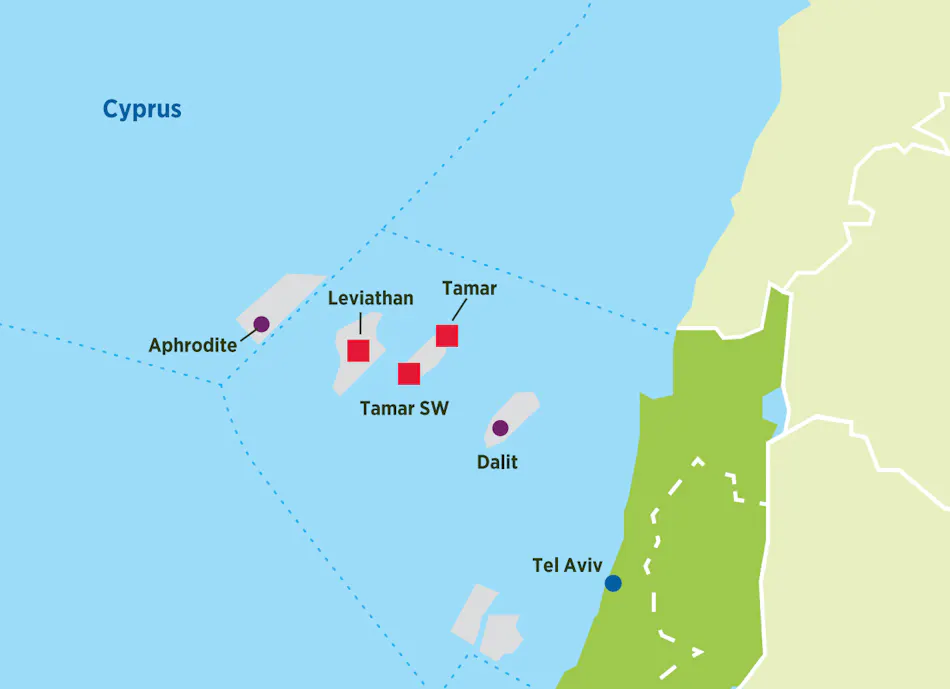 Chevron to develop Aphrodite offshore Cyprus | Oil & Gas Journal