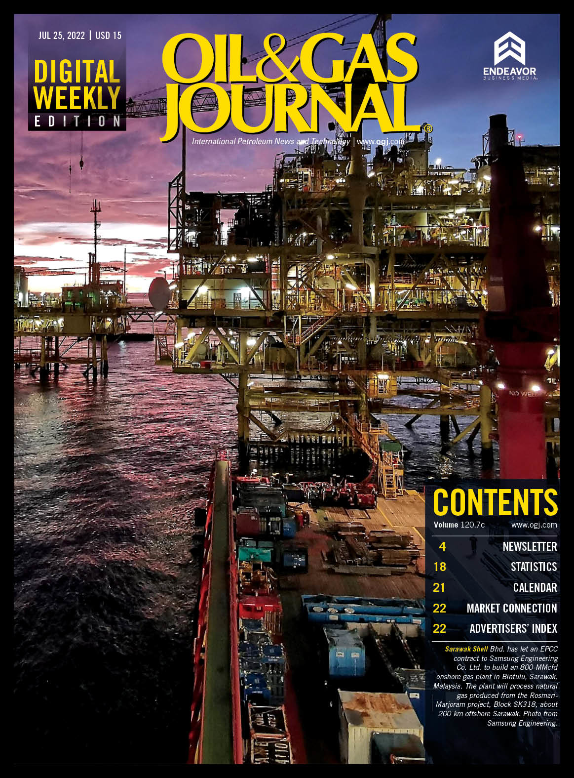 Volume 120, Issue 7c | Oil & Gas Journal