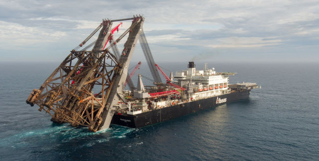 Respsol Gyda platform decommissioning complete | Oil & Gas Journal