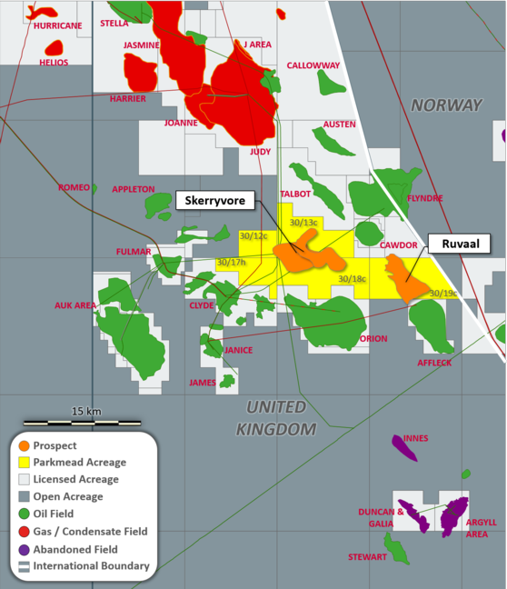 Parkmead advances North Sea Skerryvore prospect drilling | Oil & Gas Journal