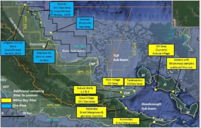Lakes Blue begins PNG Cape Vogel region exploration | Oil & Gas Journal