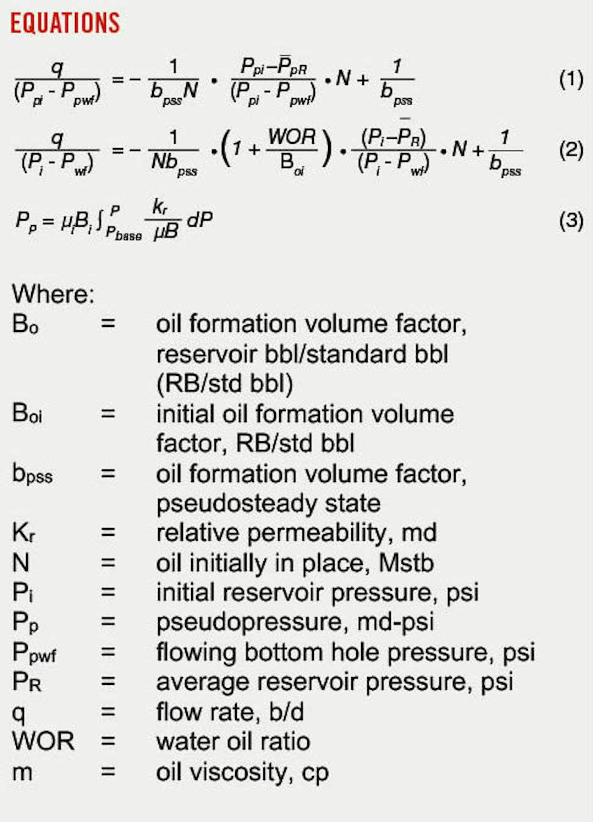 Two-phase flowing material balance accurately models high WOR | Oil ...