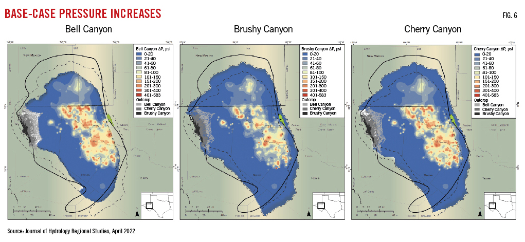 Delaware basin model quantifies SWD pressure effects | Oil & Gas Journal