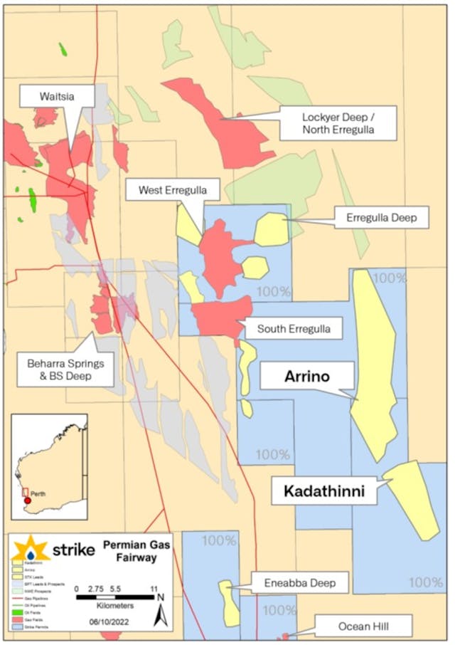 Strike Energy extends Perth basin Permian trend | Oil & Gas Journal