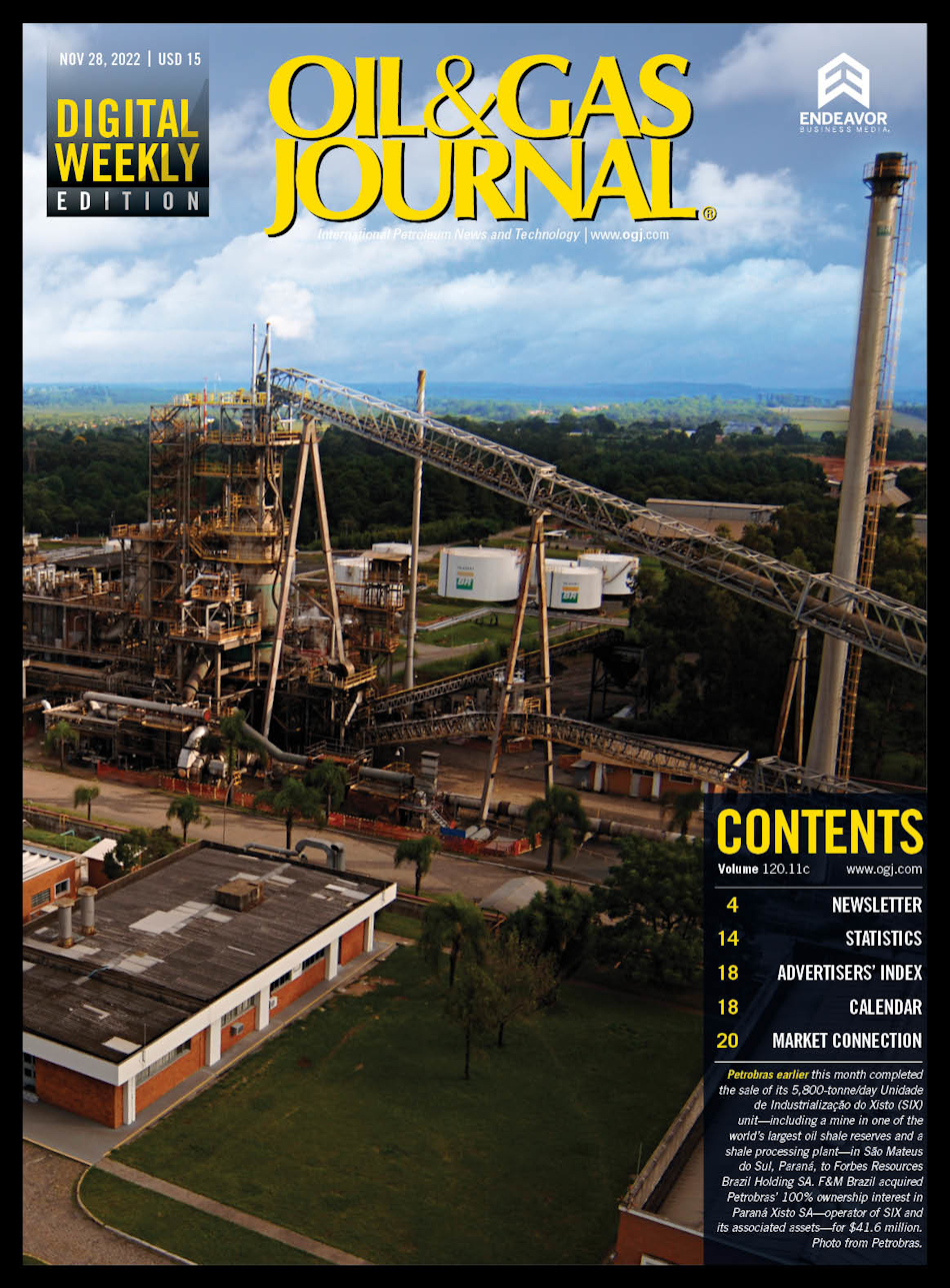 Volume 120, Issue 11c | Oil & Gas Journal