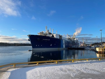Finland takes delivery of Excelerate FSRU | Oil & Gas Journal