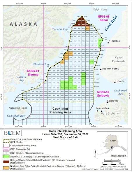 Hilcorp wins 1 federal, 6 state exploration tracts in Cook Inlet | Oil ...