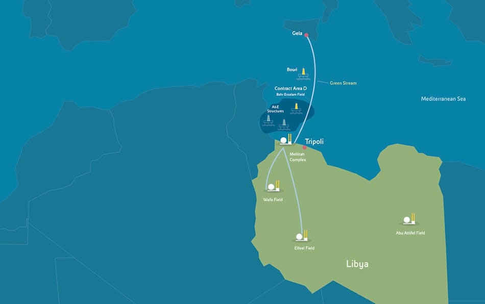 Eni to jointly develop gas project offshore Libya | Oil & Gas Journal
