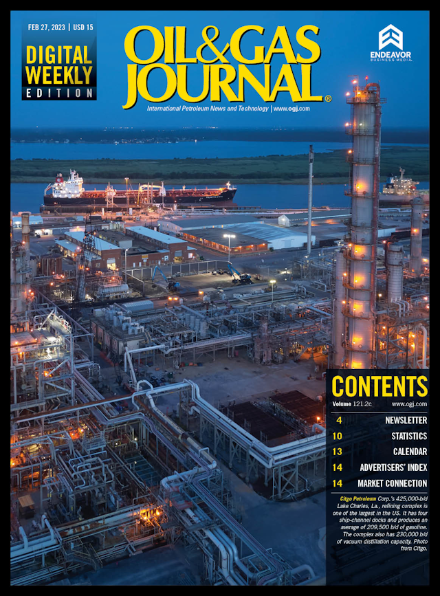 Volume 121, Issue 2c | Oil & Gas Journal