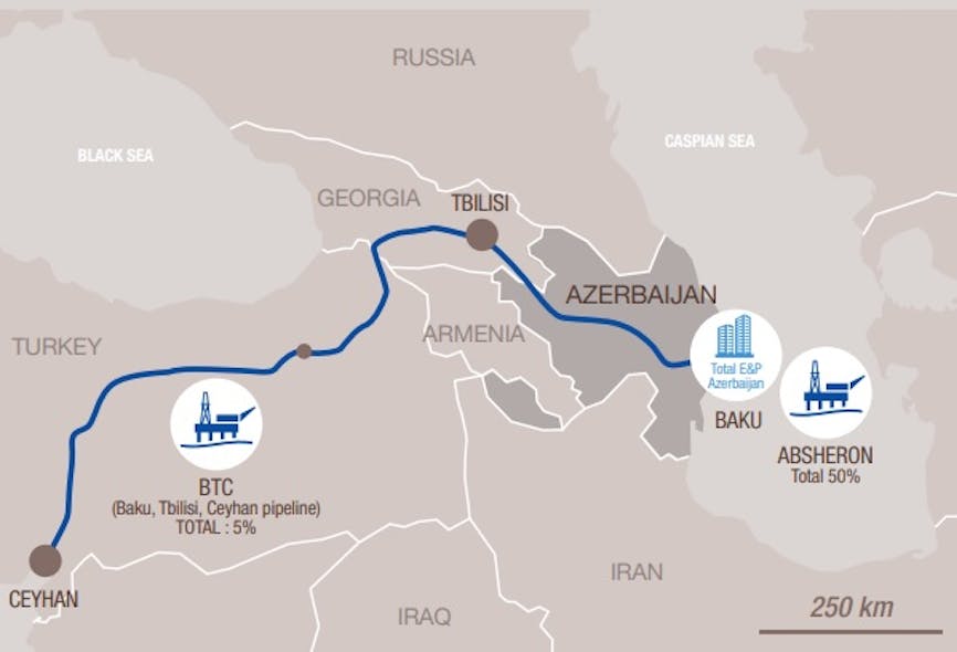 TotalEnergies starts Absheron production in Caspian Sea | Oil & Gas Journal