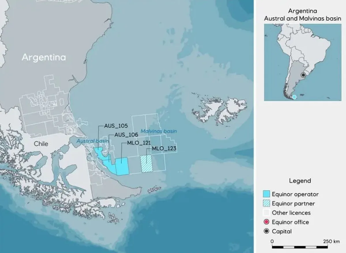 Equinor begins seismic exploration in Austral, Malvinas basins | Oil ...
