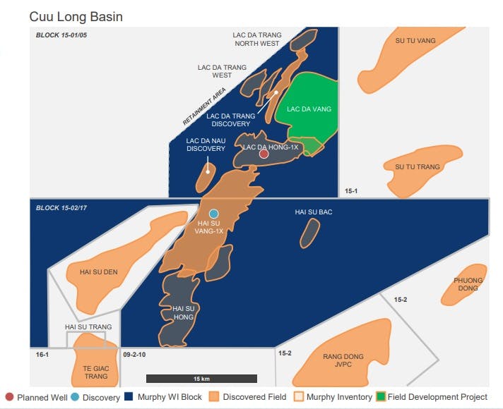 Murphy discovers oil in Cuu Long basin | Oil & Gas Journal